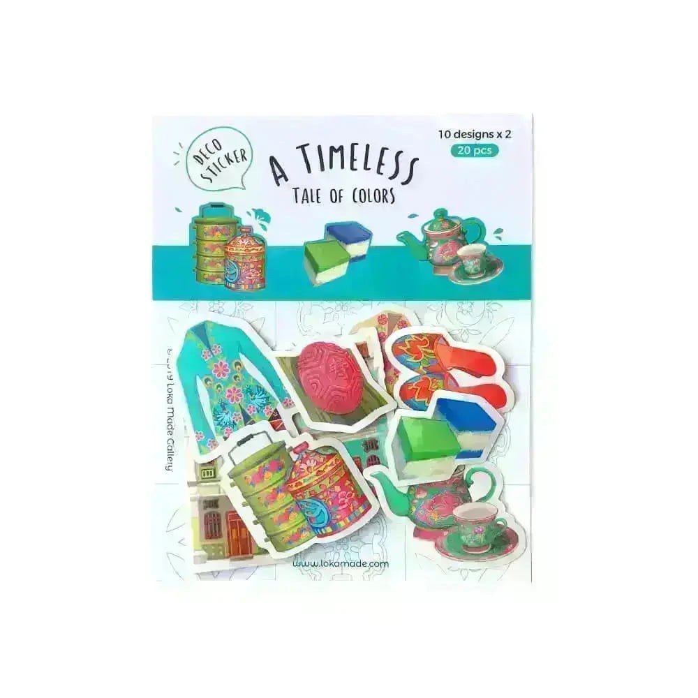 LOKA MADE Deco Sticker - A Timeless Tale Of Colors – Batik Boutique